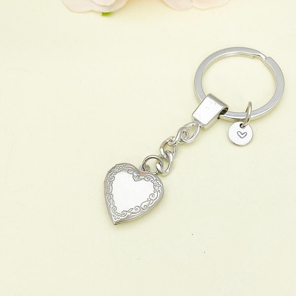 Locket Keychain - Etsy