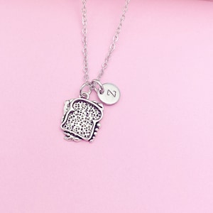Silver Sandwich Charm Necklace School Lunch Lady Gifts Ideas ...