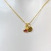 Gold TINY Ginkgo Biloba Leaf Charm Necklace Herbalists Gifts Ideas ...