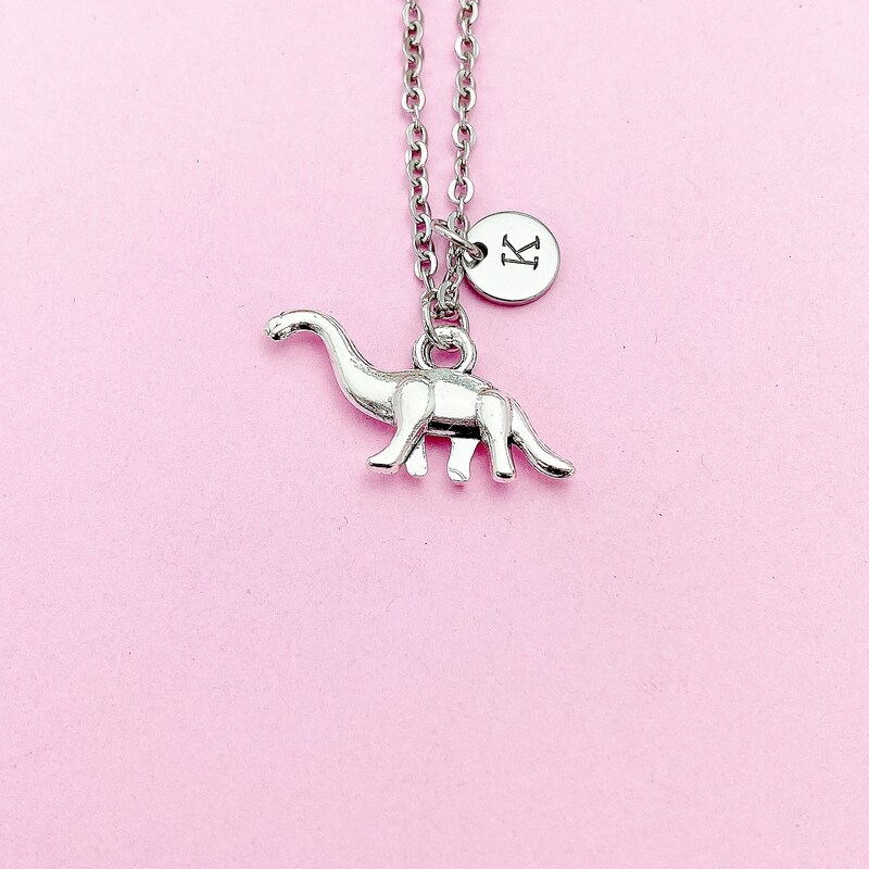 Dinosaur Necklace - Etsy