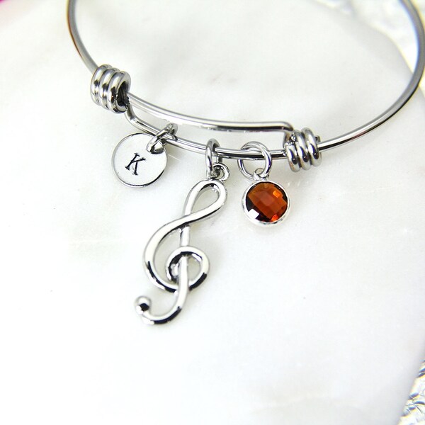 Music Note Bracelet - Etsy