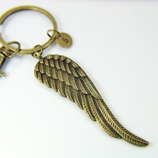 Angel Keyring - Etsy
