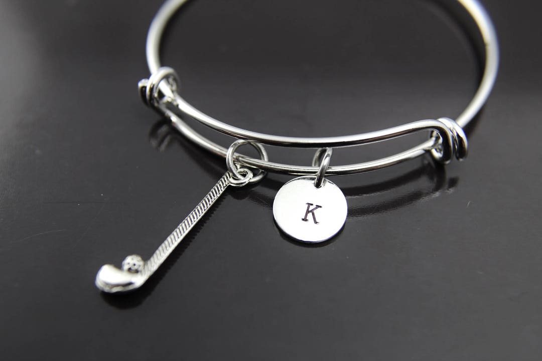 Golf Club Bracelet Golf Club Bangle Golf Club and Ball Charm Golf Club ...
