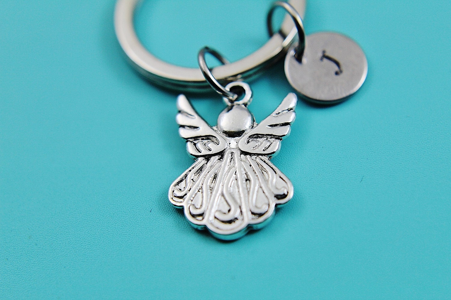 Guardian Angel Keychain Guardian Angel Charm Graduation | Etsy