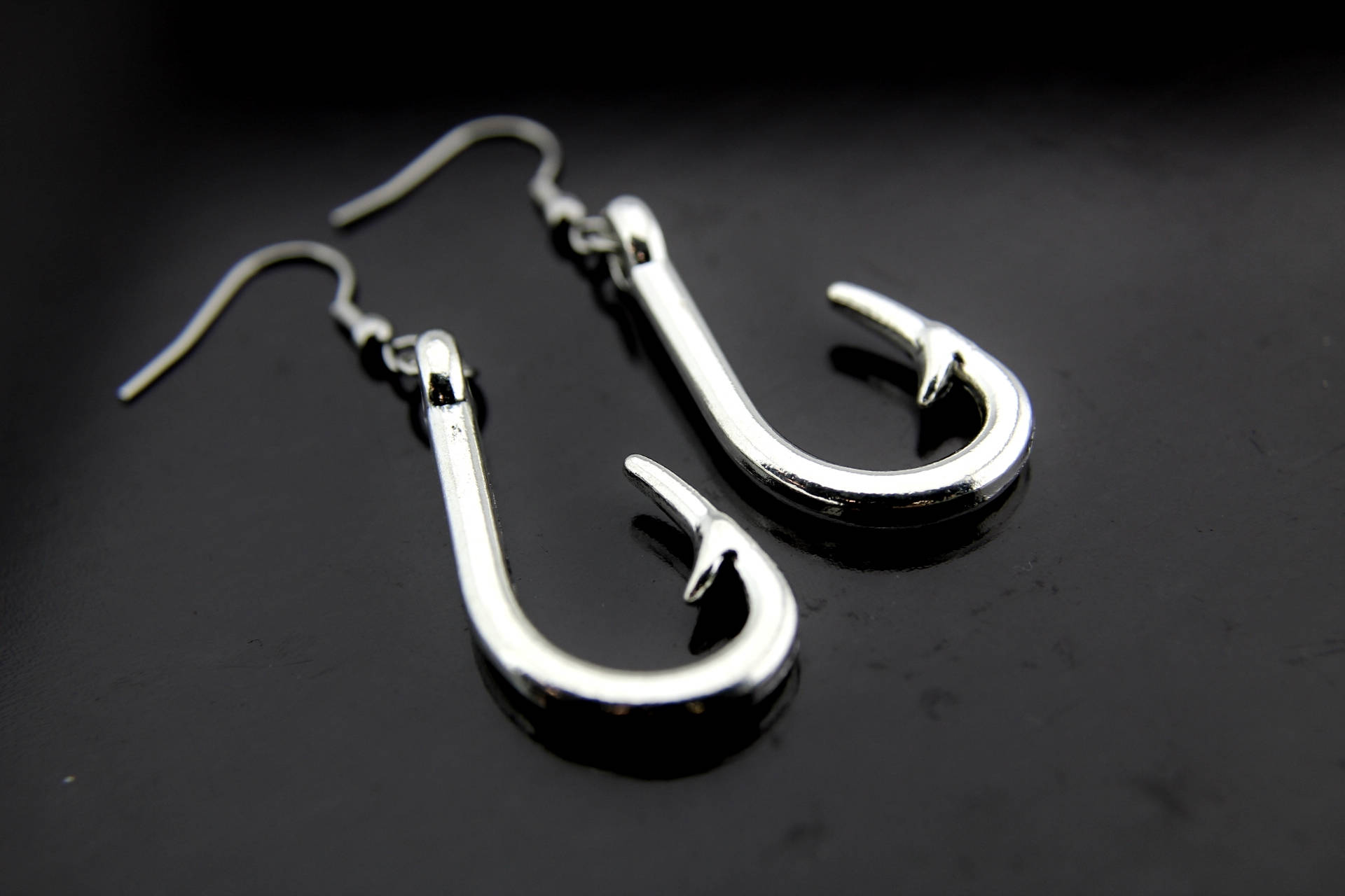 Fishhook Earrings Fishing Jewelry Fish Hook Earrings | Etsy