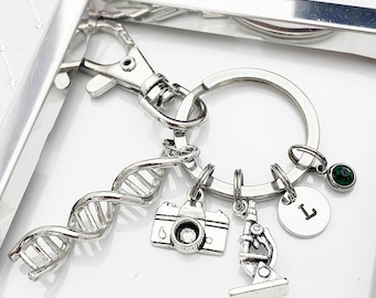 Microscope Keychain Laboratory Scientist MLT MST - Etsy