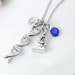 DNA Necklace, Microscope Necklace, Scientists Gift, Biology Gift ...
