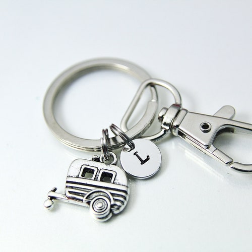 Best Christmas Gift Camper Trailer Keychain RV Camper Charm | Etsy