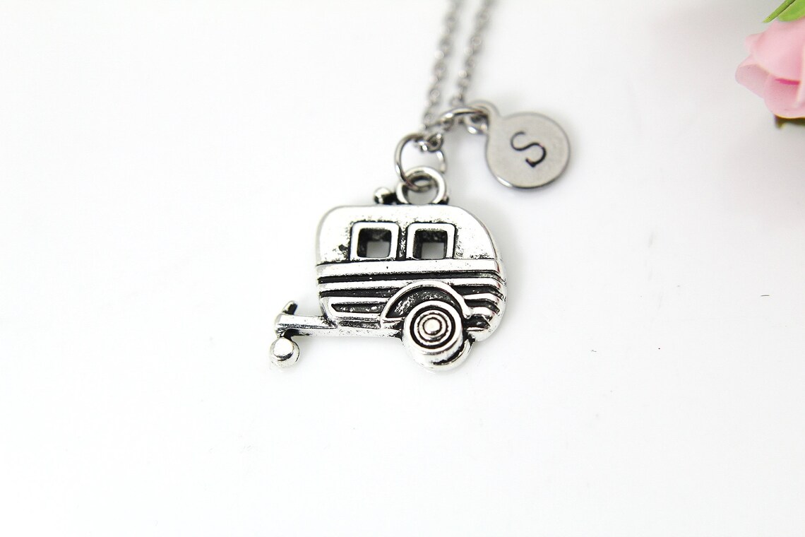 Best Christmas Gift Camper Trailer Necklace RV Camper - Etsy