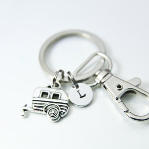 Best Christmas Gift, Camper Trailer Keychain, RV Camper Charm, Camping ...