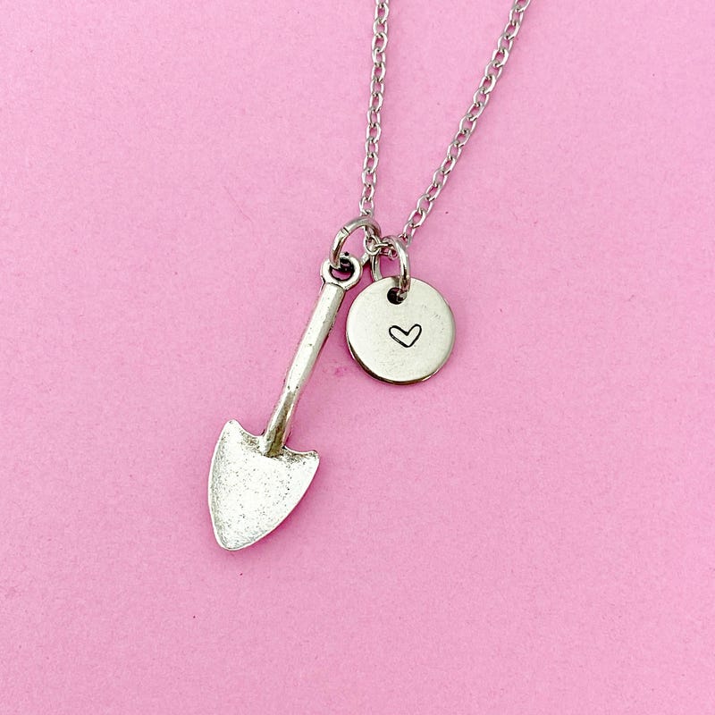 Shovel Pendant and Necklace - Etsy