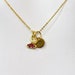 Gold TINY Ginkgo Biloba Leaf Charm Necklace Herbalists Gifts Ideas ...