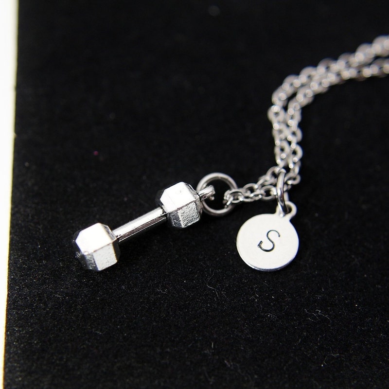 Dumbbell Charm - Etsy