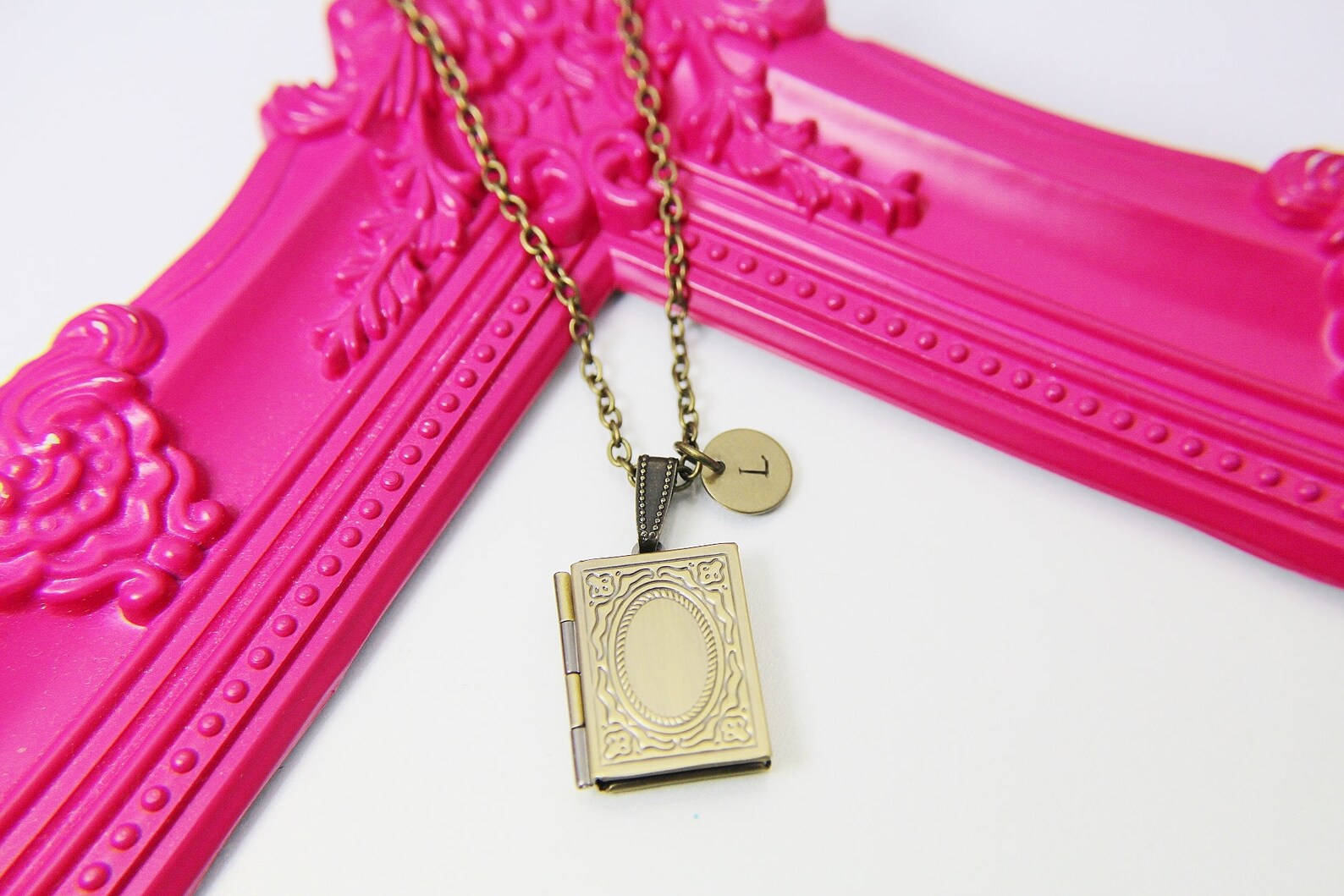 Best Christmas Gift Miniature Book Locket Necklace Miniature - Etsy