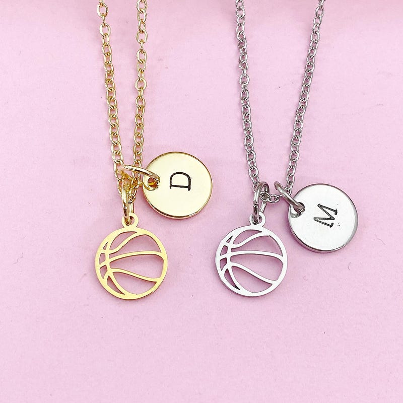 Basketball Necklace - Etsy