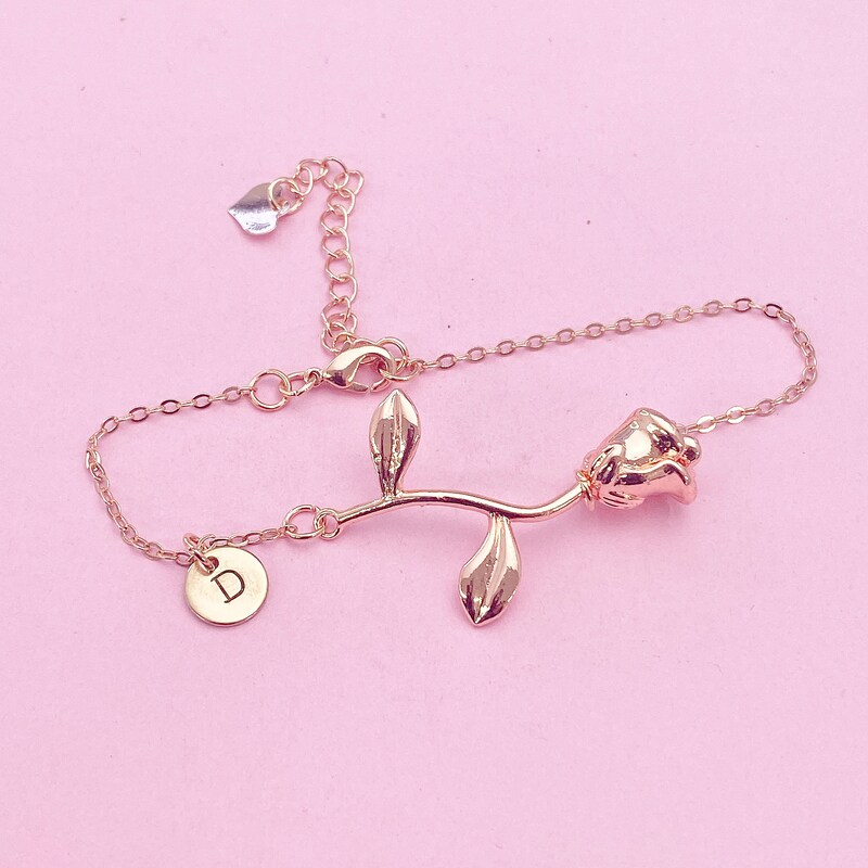 Rose Bracelet - Etsy