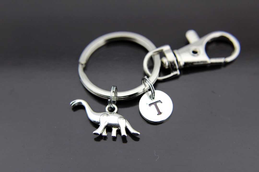 Dinosaur Keychain, Dinosaur Charm Keychain, Dinosaur Charm, Dinosaur ...