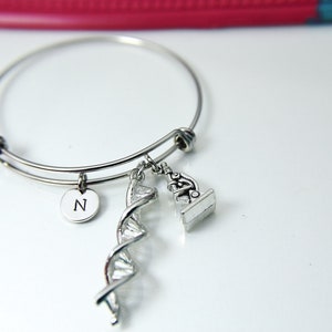 DNA Bracelet, Microscope Bracelet, Scientists Gift, Biology Gift ...