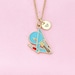 Gold Ruler Protractor Charm Necklace, Bracelet or Keychain Option ...
