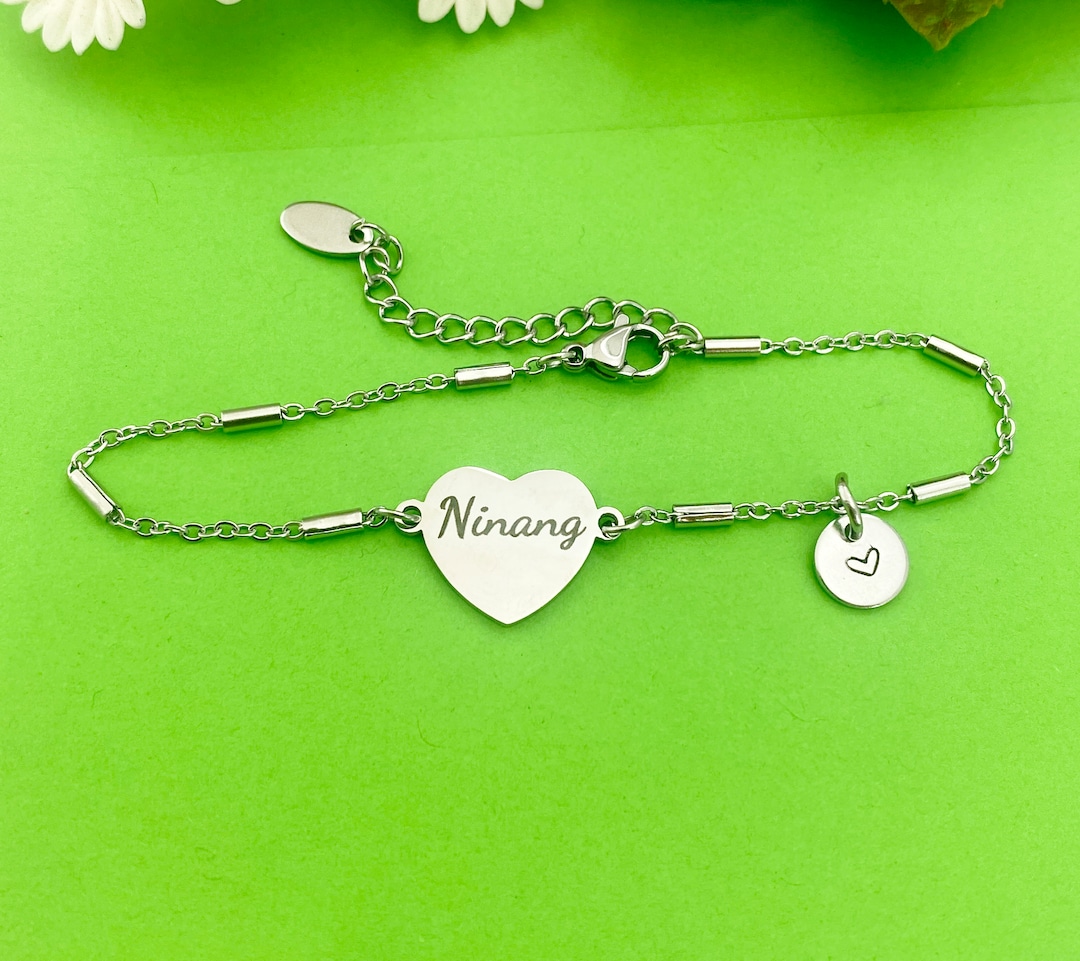 Christmas Gift for Ninang, Ninang Bracelet, Ninang Jewelry, Ninang Gift ...