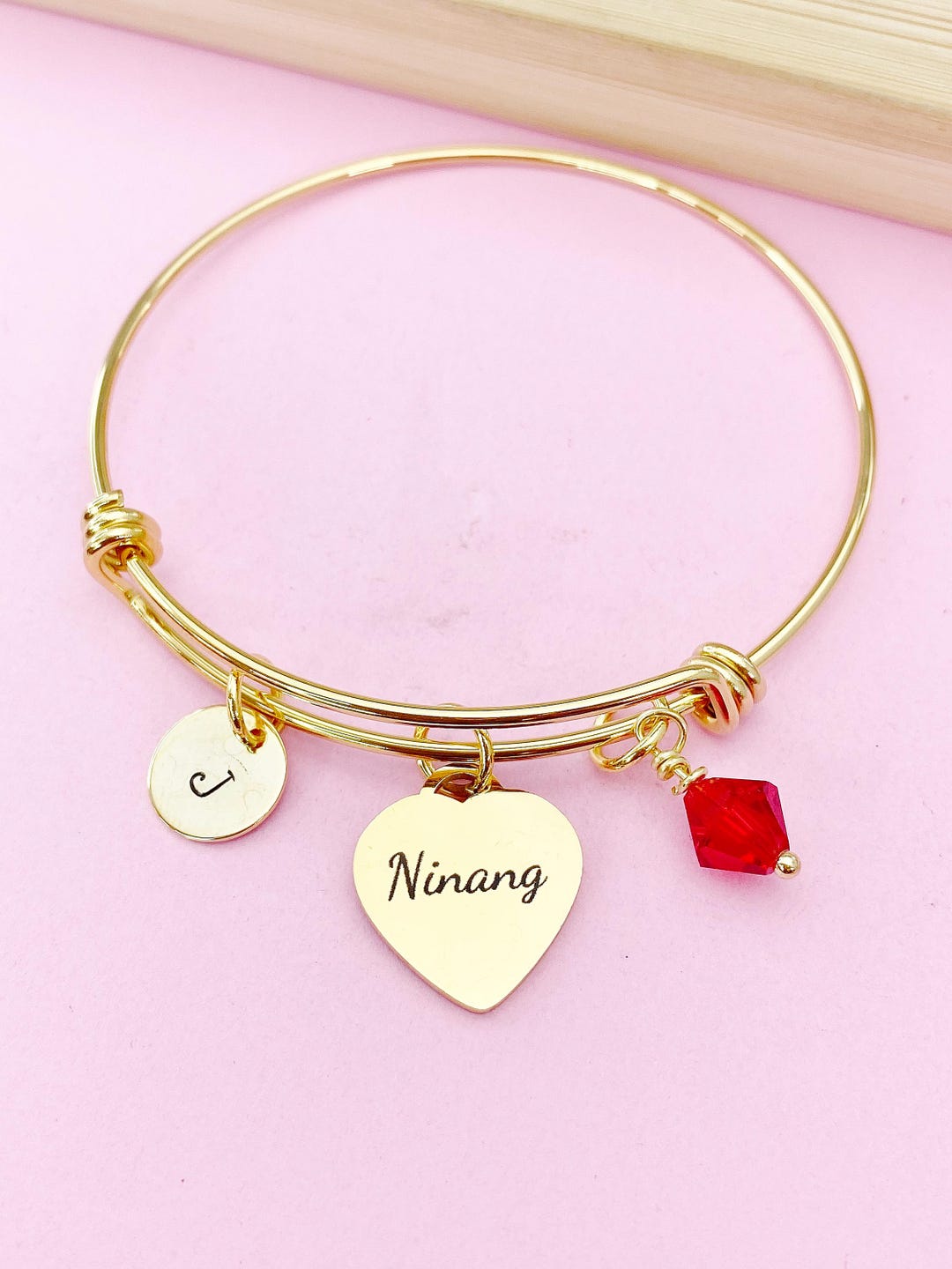 Ninang Gift Bracelet, Ninang Present, Best Mother's Day Godmother Gift ...