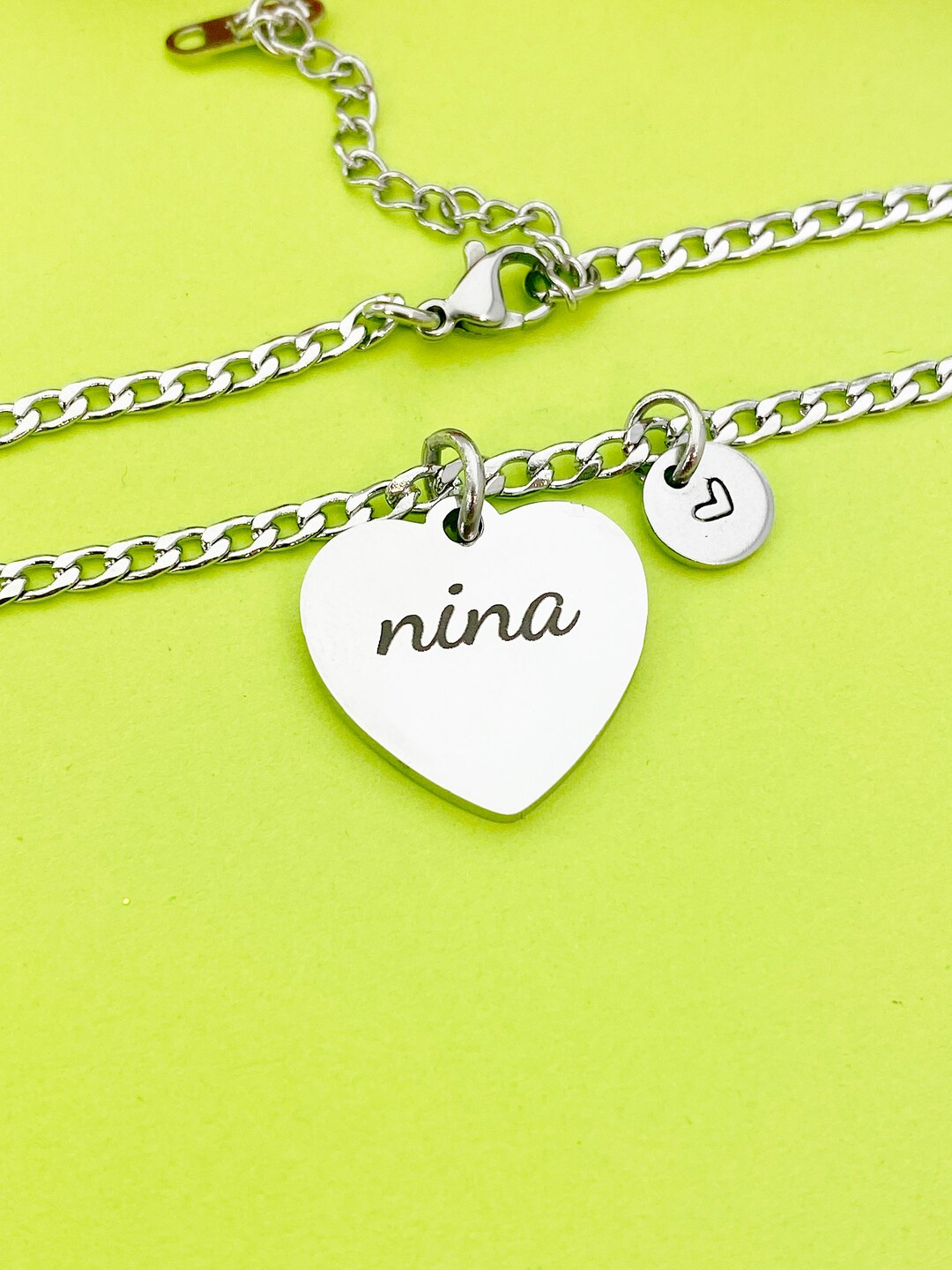 Best Christmas Gift for Nina, Stainless Steel Nina Bracelet ...