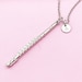 Silver Flute Charm Necklace, N5700A - Etsy