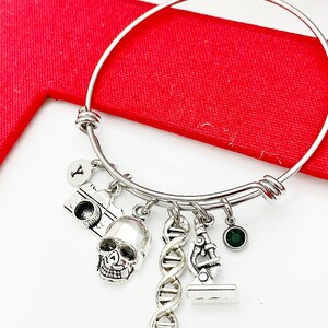 Crime Scene Investigation Bracelet, DNA, Microscope, Camera, Forensic ...