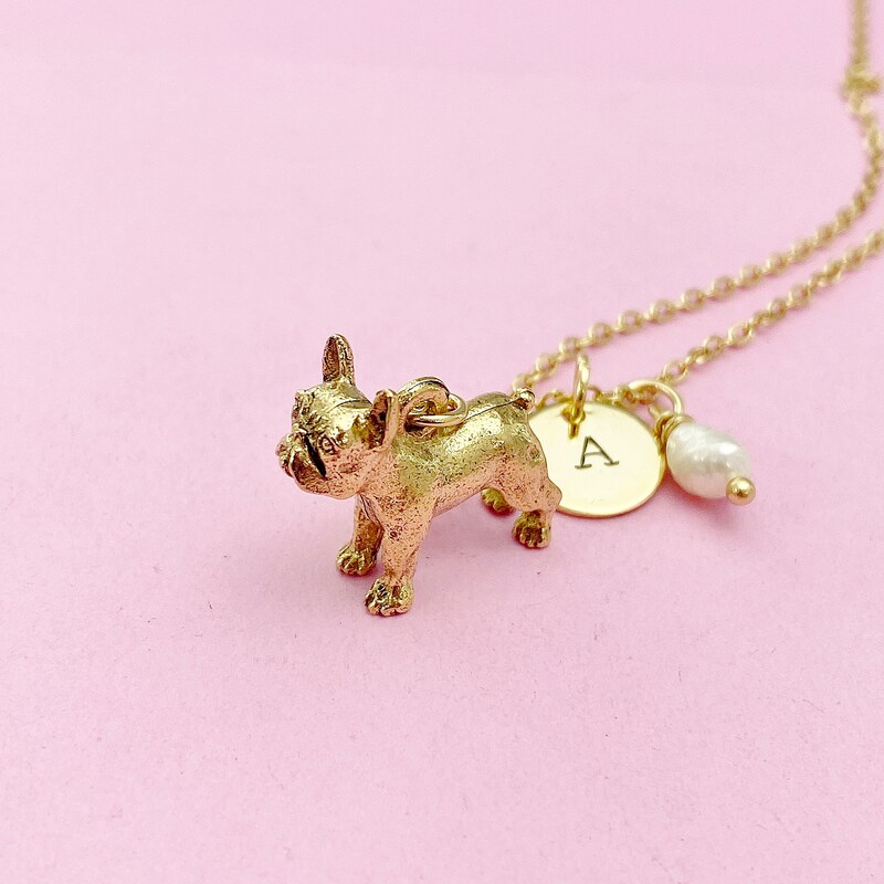 Bulldog Charms - Etsy