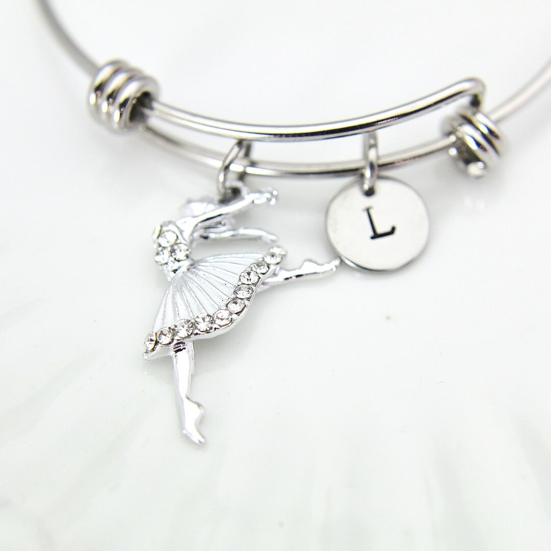 Ballet Charm Bracelet, Dance Bangle, Ballet Charm, Dance Charm, Dance ...