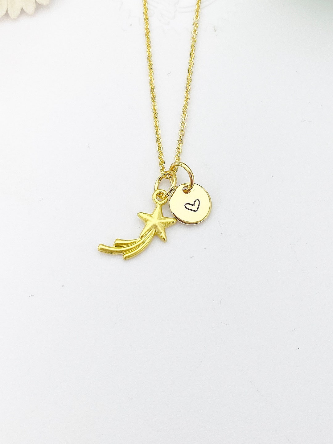 Gold Shooting Star Necklace Birthday Gifts, Personalized Gifts, N5215 ...