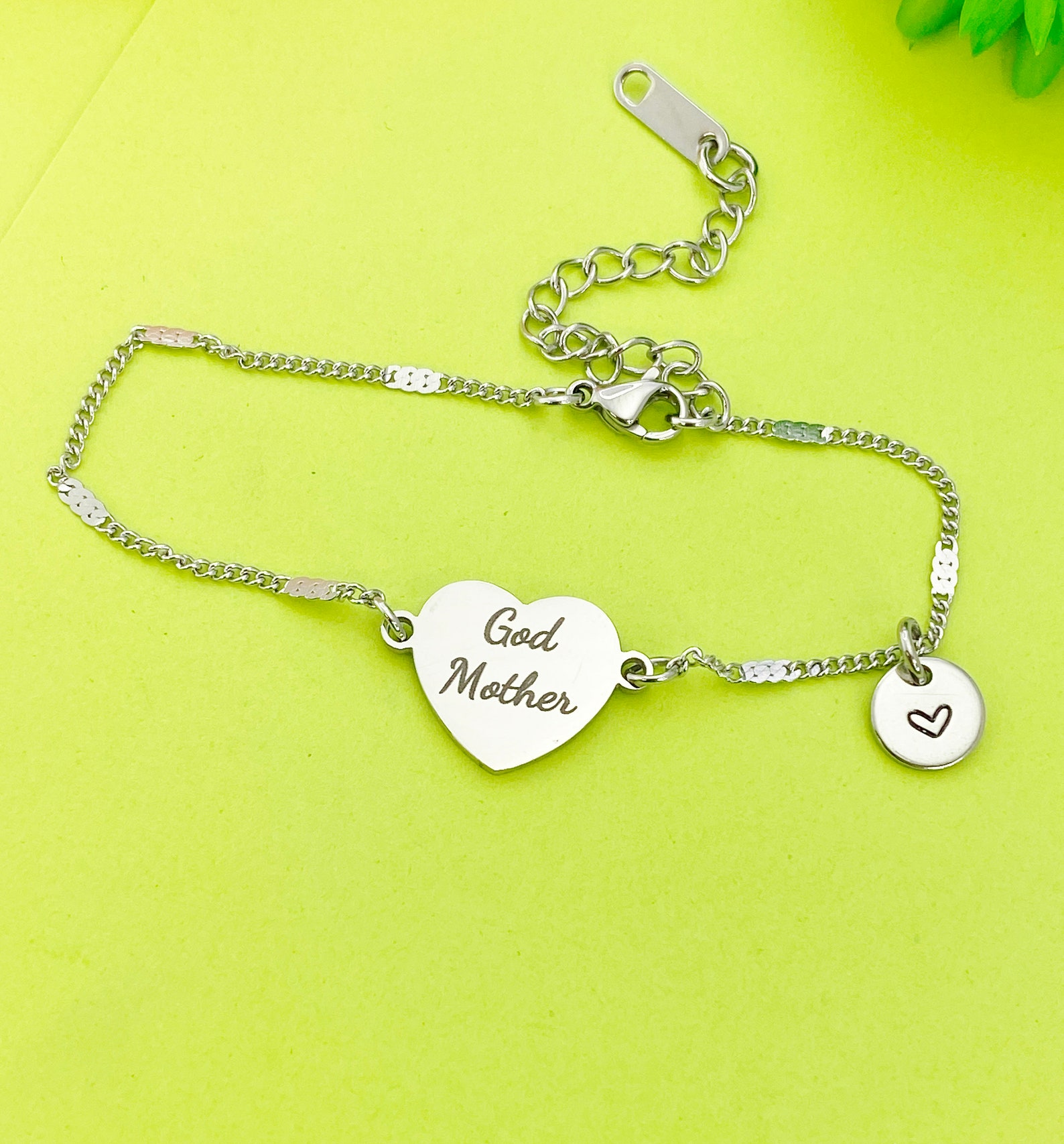 Godmother Bracelet, Heart, Godmother Jewelry, Mother's Day Gift ...