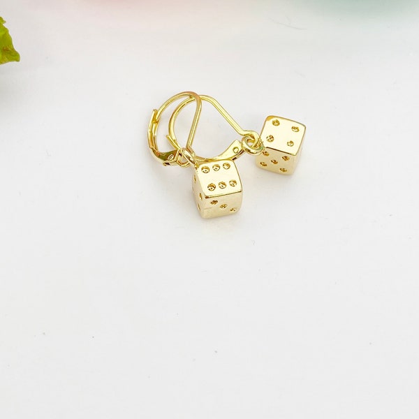 Dice Earrings - Etsy
