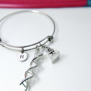 DNA Bracelet, Microscope Bracelet, Scientists Gift, Biology Gift ...