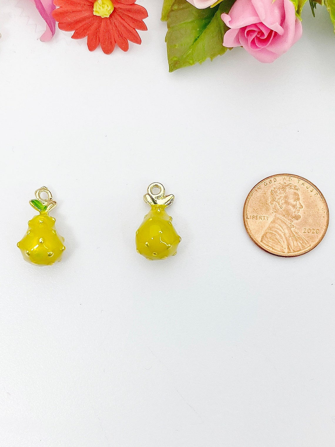 Gold Noni Fruits Charm Necklace Fruits Foodie Jewelry Gift, Birthday ...