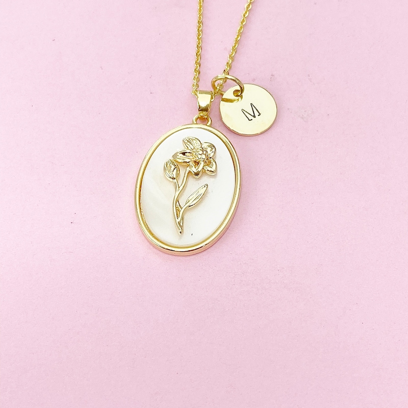 Flower Necklace - Etsy