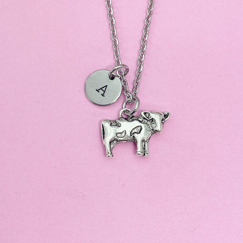 Mothers Necklace Cow - Etsy