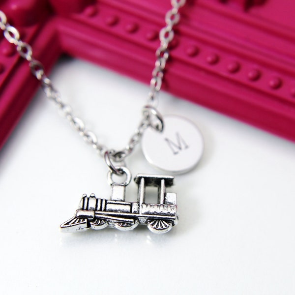 Gold Train Necklace - Etsy