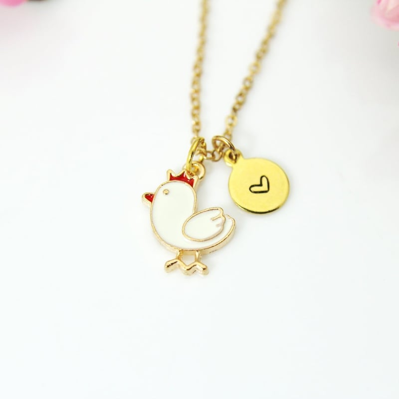Chicken Necklace - Etsy