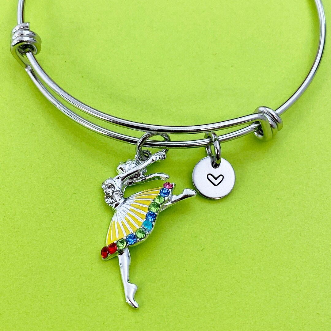 Ballet Bracelet, Dance Bracelet, Dance Charm, Dance Girl Charm, Ballet ...