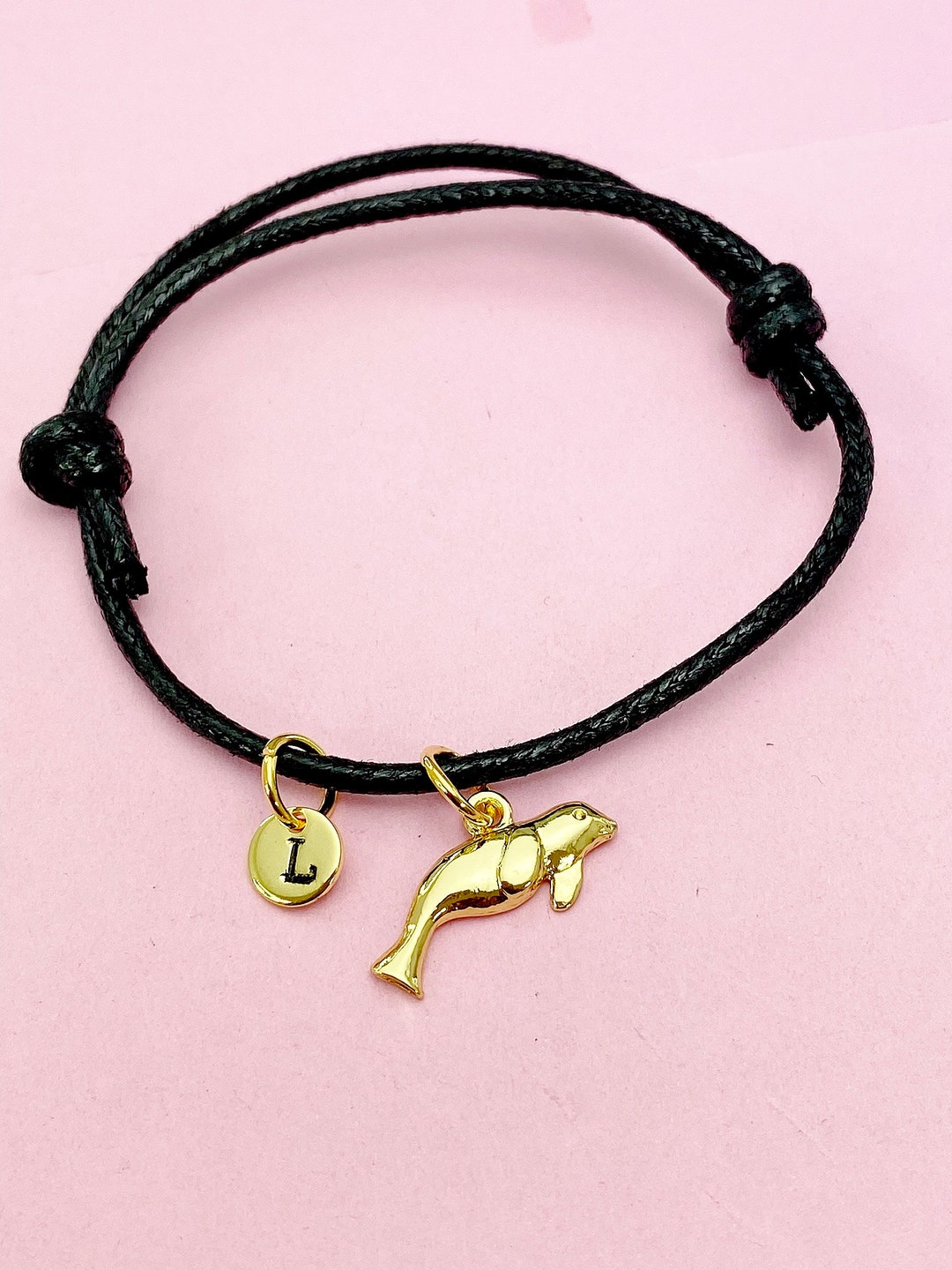 Seal Bracelet in Gold or Silver, Birthday's Gifts, Personalized Gifts ...