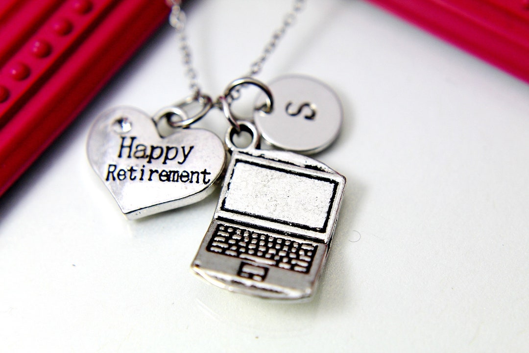 Happy Retirement Necklace, Retiring Gift, Best Retirement Gift for ...