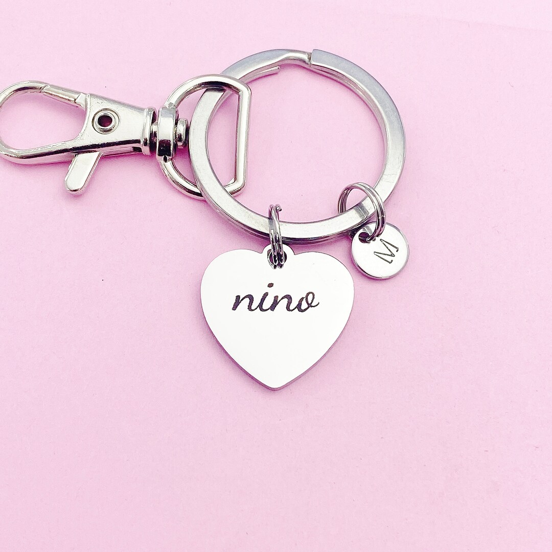 Nino Keychain, Stainless Steel Nino Gifts, Nino Gift, Personalized ...