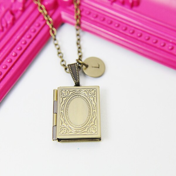 Book Locket - Etsy