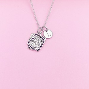 Silver Sandwich Charm Necklace School Lunch Lady Gifts Ideas ...