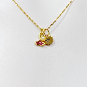 Gold TINY Ginkgo Biloba Leaf Charm Necklace Herbalists Gifts Ideas ...