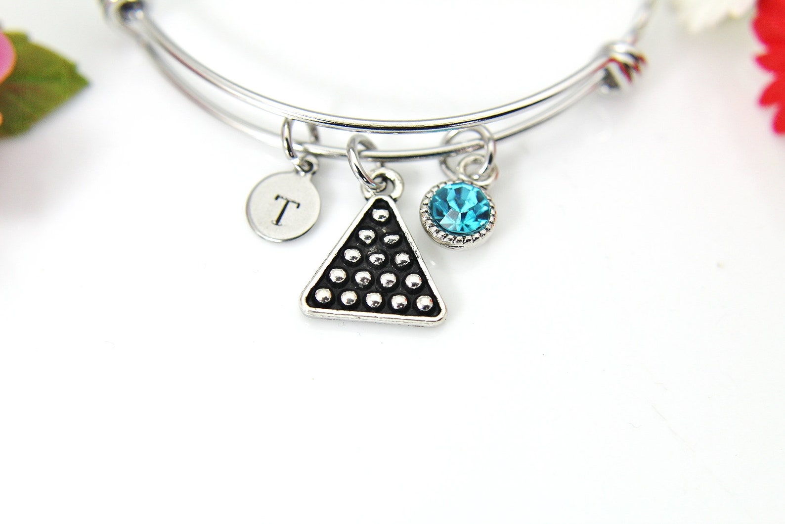 Silver Pool Table Rack Bracelet Billiards Bracelet Snooker - Etsy