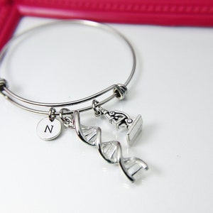 DNA Bracelet, Microscope Bracelet, Scientists Gift, Biology Gift ...