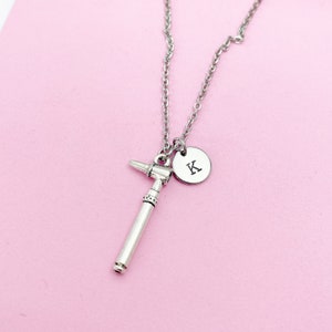 Silver Otoscope Charm Necklace, Otoscope Charm, Audiology Medical ...