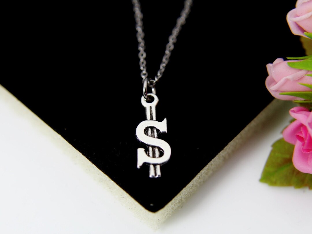Best Christmas Gift, Silver Money Charm Necklace, Money Charm, Money ...